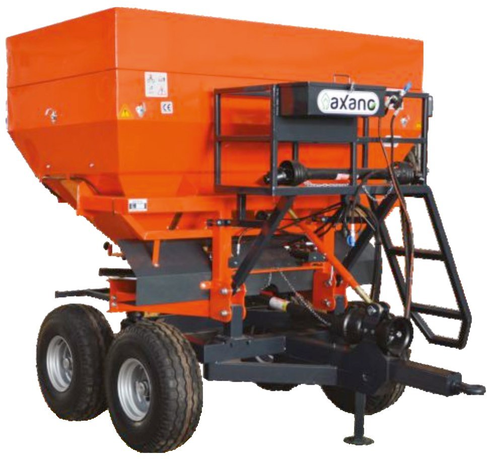 AXN TW-4000 Double Disc Four Wheels Fertilizer Spreader Machines